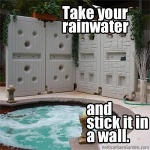 How to Use a Rain Wall to Collect Rainwater