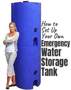 How to Set Up an Emergency Water Storage Tank - at Home